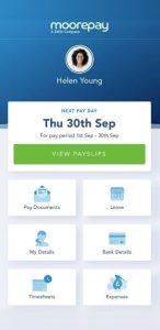 The Mobile App | Moorepay