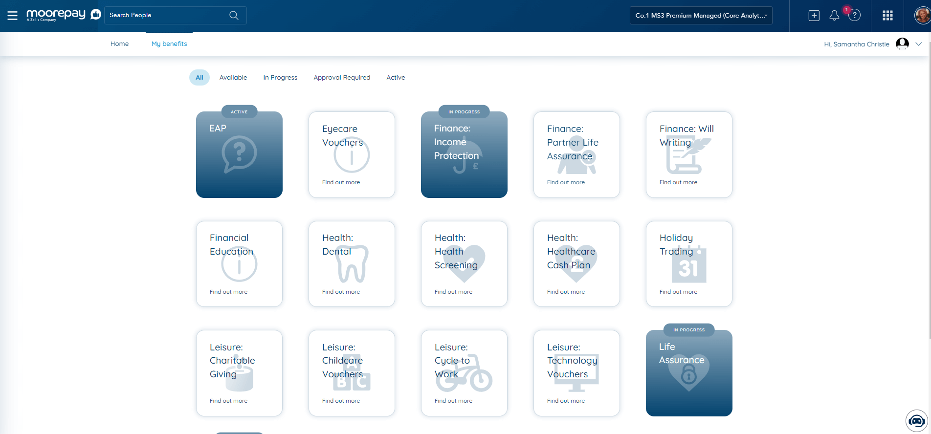 Employee Benefits Solution | Moorepay