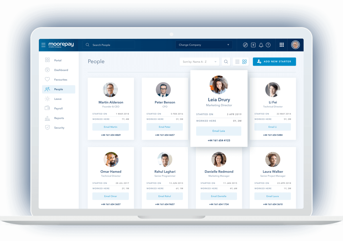 Payroll Company | HR & Payroll Services Company | Moorepay UK