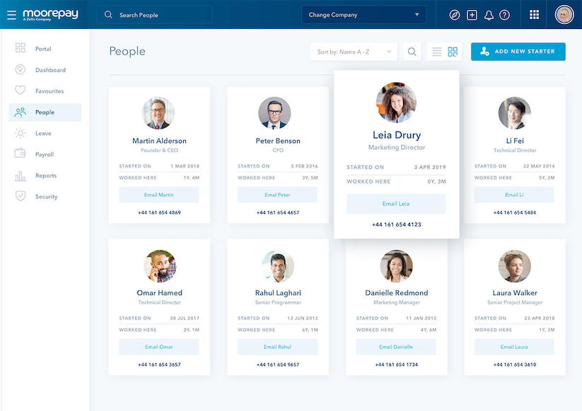 Payroll Company | HR & Payroll Services Company | Moorepay UK