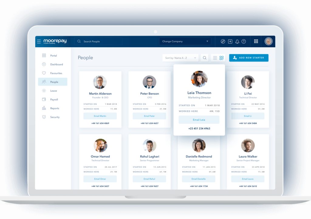 Payroll Company | HR & Payroll Services Company | Moorepay UK
